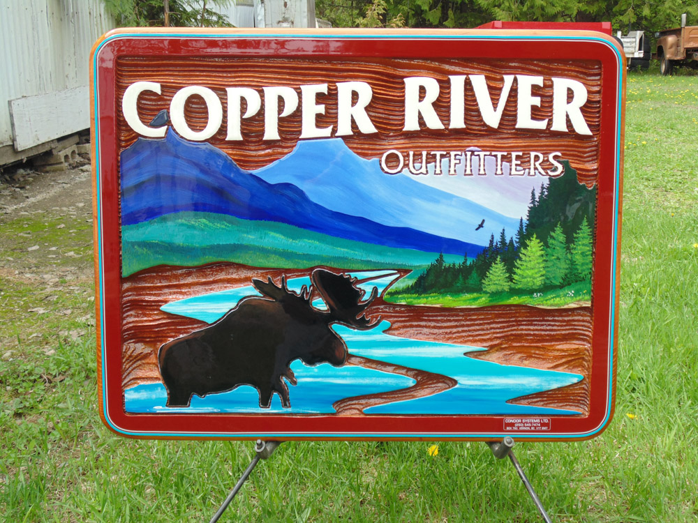 Condor Signs - Sandblasted Cedar Signs for your home, business or event